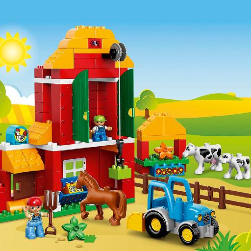 乐高 10525套装 🚂大型农场 10525 10525 农场工作的乐趣 乐派派